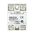 KAJOVE Quality single-phase solid state relay SSR-10-100DA with DC control AC SSR-80DA - Walmart.com