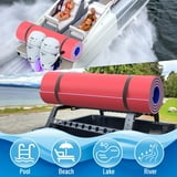 Odaof 9' x 6' Floating Water Mat for Kid and Adults, 3-Layer Foam Water ...