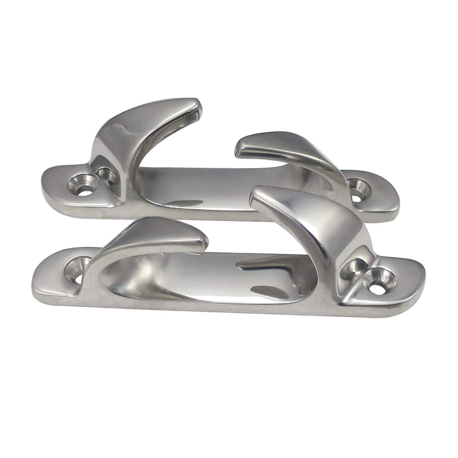White Water 6060S Stainless Angled Bow Chocks, 4-1/2" - Walmart.com
