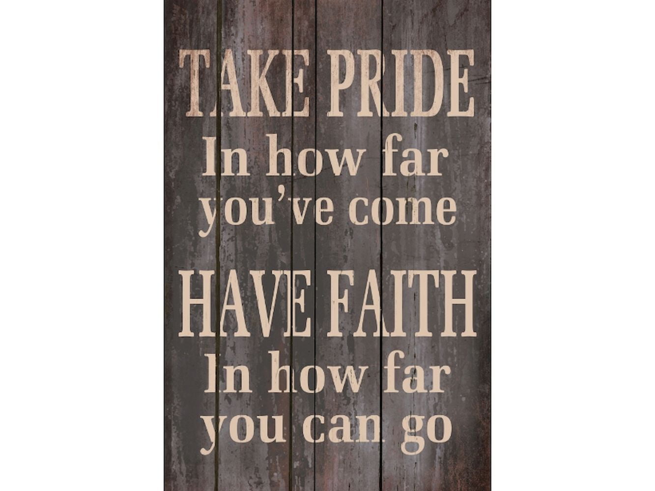 "Take Pride " Wooden Sign - Walmart.com