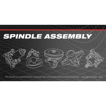 Genuine Snapper OEM Spindle Assembly Mower Parts for Lawn Tractors ...