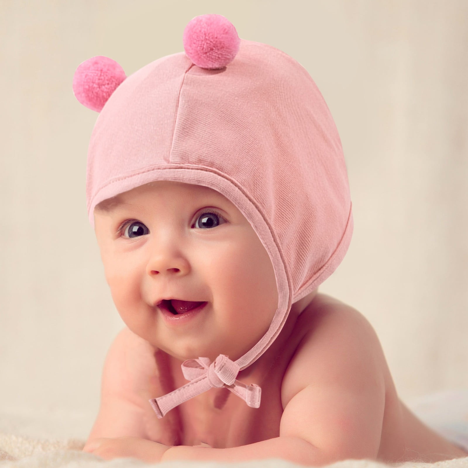 Click here for Endives Baby Cute Tethered Hat Cold Protection War... prices