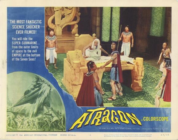 Atragon - movie POSTER (Style H) (11" x 14") (1965) - Walmart.com