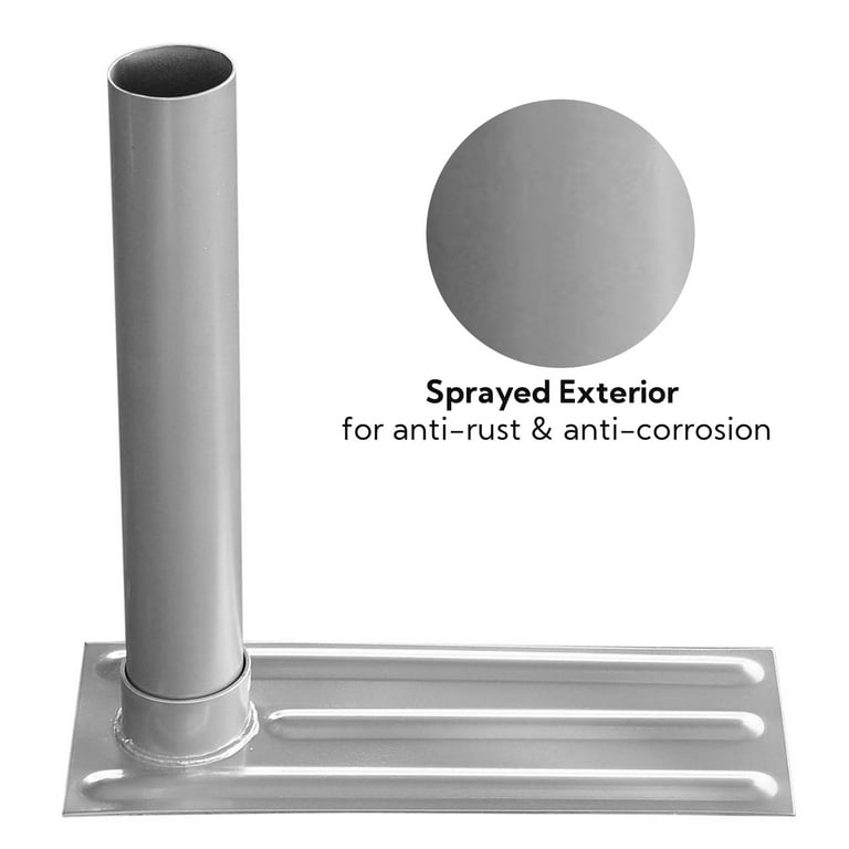 Portable Flag Pole Base 8 Ft Sectional Indoor Flag Pole Kit Eagle