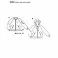 Burda Paper Sewing Pattern 6489 - Hoodies and Jackets for Women ...