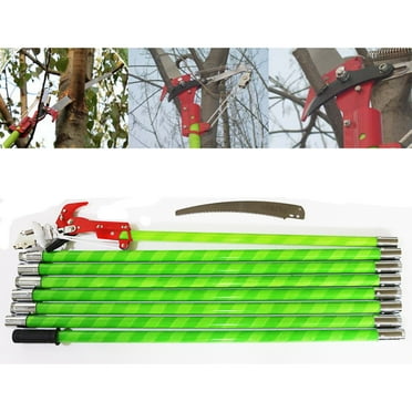 INTSUPERMAI 26ft Telescopic Manual Pruning Tree Pole Pruner, Garden ...