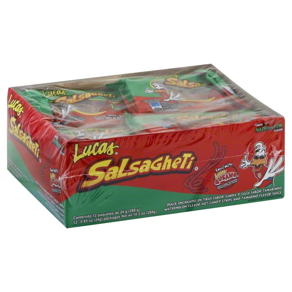 Lucas Lucas Candy Strips, 12 ea - Walmart.com