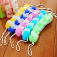 Exfoliating Loofah Puff Back Scrubber Strap Bath Shower Sponge Body ...