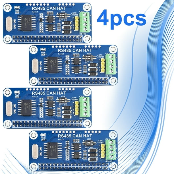 RS485 CAN HAT Comunicación Estable Larga Distancia para Placas La Serie Raspberry Pi | Bodega ...