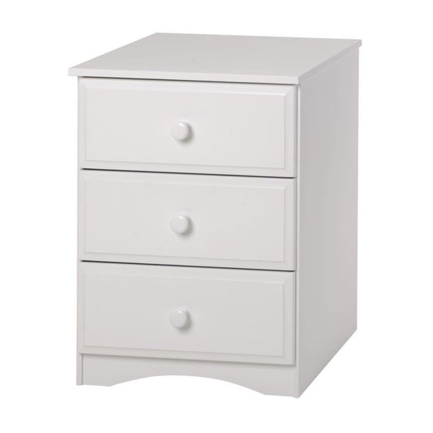 Essentials Three Drawer Narrow Chest - Multiple Finishes - Walmart.com