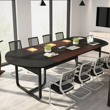 6FT Conference Table, 70.8" W x 35.4" D Meeting Table Conference Room ...