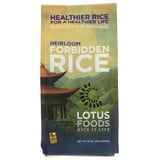 Lotus Foods Heirloom Forbidden Black Rice, 15 oz - Good Source of ...