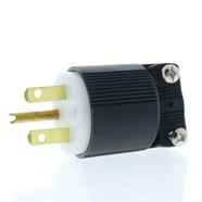 Eaton Wiring Devices 2867-BOX Straight Blade Electrical Plug, 125 V, 15 ...