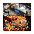 Instant Read Meat Thermometer for Grill and Cooking, Waterproof ...