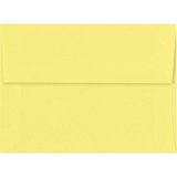 A6 Invitation Envelopes (4 3/4 x 6 1/2) - Pastel Canary (250 Qty ...