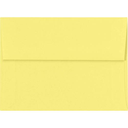 A6 Invitation Envelopes (4 3/4 x 6 1/2) - Pastel Canary (250 Qty ...