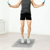 BAOSITY Jump Rope Mat Rope Skipping Mat Shockproof Antiskid Fitness ...