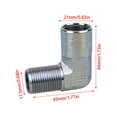3mirrors M18X1.5 90 Degree Car Sensor Extender Spacer, 2-Pack - Walmart.com