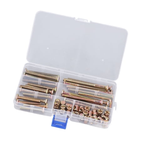 Round Head Screw Kit, Hex Wrench M6 Screw Set 25Pcs Hammer Nuts For ...