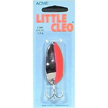 Acme Tackle Little Cleo Fishing Lure Spoon Nickel Blue 1/4 oz ...