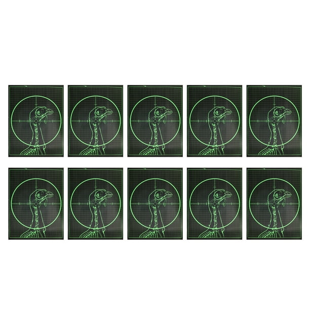 Aim Target Paper, Targets Paper Set Durable Fluorescent Color Coated ...