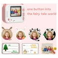 Dragon Touch Instant Print Camera for Kids, Zero Ink Toy Camera with ...