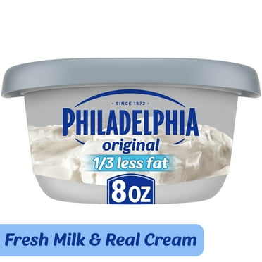 Philadelphia Original Cream Cheese, 8 oz Brick - Walmart.com