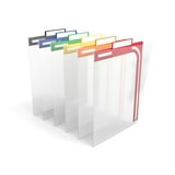 Pendaflex Reinforced 2" Expansion File Jackets, Assorted Colors, Letter ...