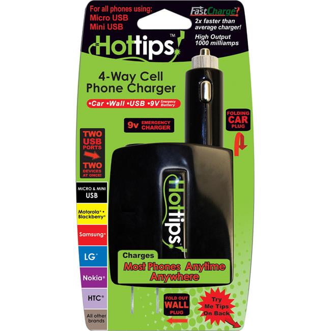 Hottips 1917560 New All In One Charger Micro & Mini USB - Case of 48 ...