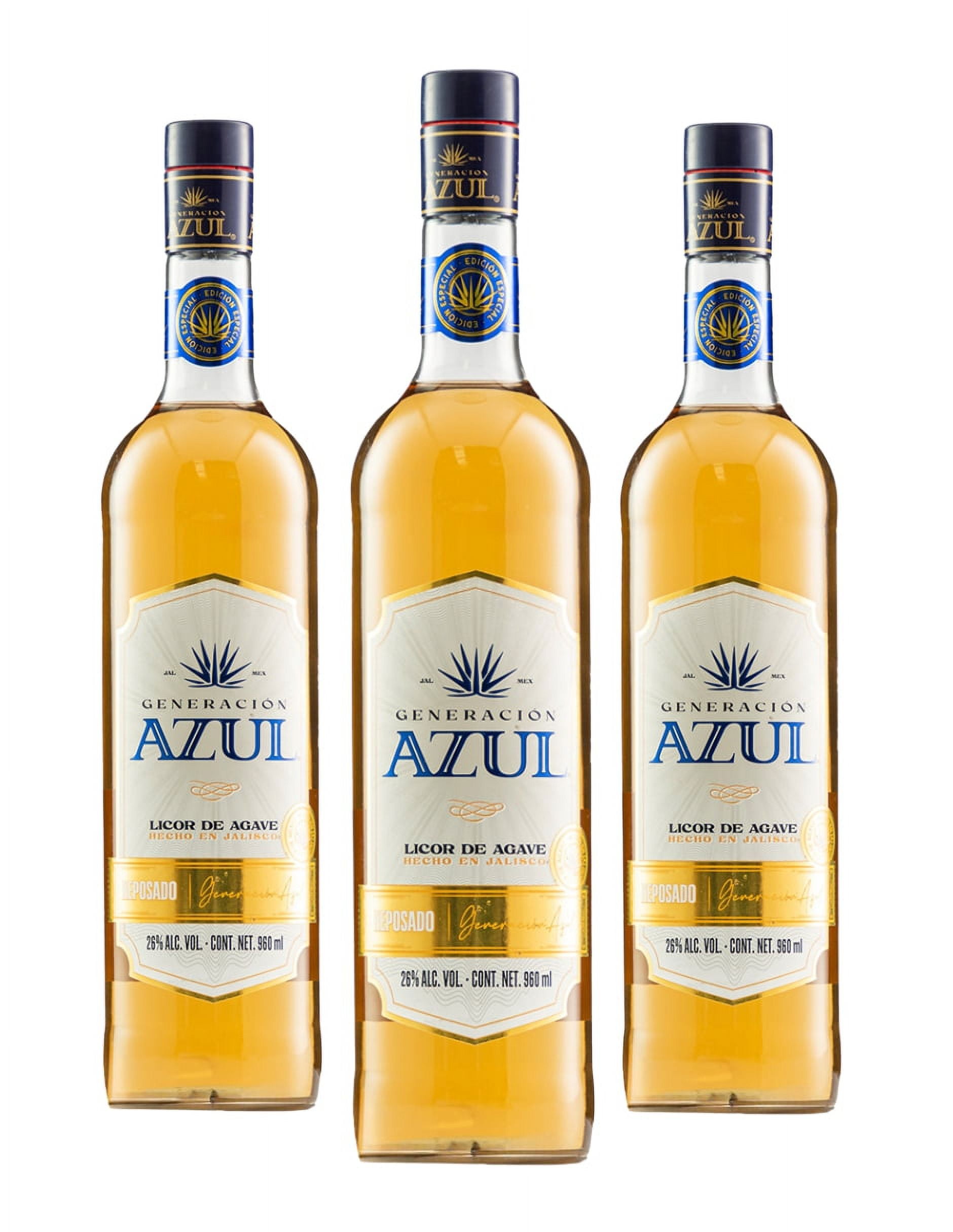Tripack Licor de Agave Generación Azul Reposado 960 Ml Generación Azul ...