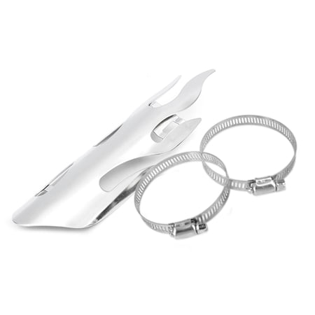 Style Motorcycle Exhaust Muffler Pipe Protector Heat Shield Cover For ...