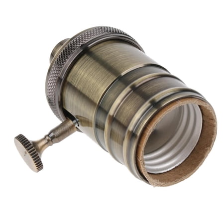Vintage Copper Light Socket, Retro E27 Pendant Lamp with Copper Holder ...