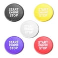 Button Switch Sticker Driving Engine Interior Long Lasting Push Start ...