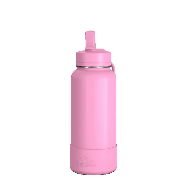 Botella Sport Boot de 32 oz con Asa y Popote Rosa Hydrapeak Termo de ...