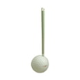 BAOPAI Golf Ball Shaped Wall Mounted Toilet Brush Double Sided Silicone ...