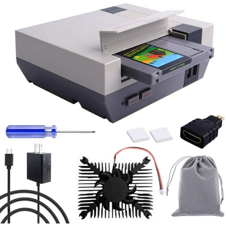 GeeekPi RETROFLAG NESPi 4 Case, Raspberry Pi 4 Case with SSD CASE,USB-C ...