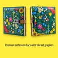 LEGO Combination Lock Diary - Botanical - Walmart Business Supplies