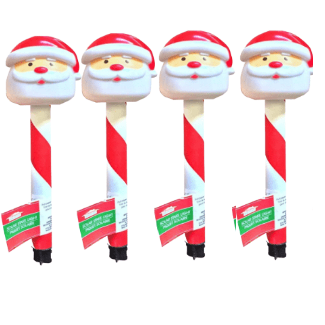 Christmas Solar Santa Claus Stake Light Perfect for Christmas ...