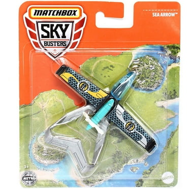 Mattel - Matchbox Skybusters Toy Metal Vehicles - AIRLINER (Island ...