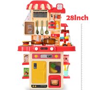 KidKraft Let's Cook Play Kitchen - Natural - Walmart.com
