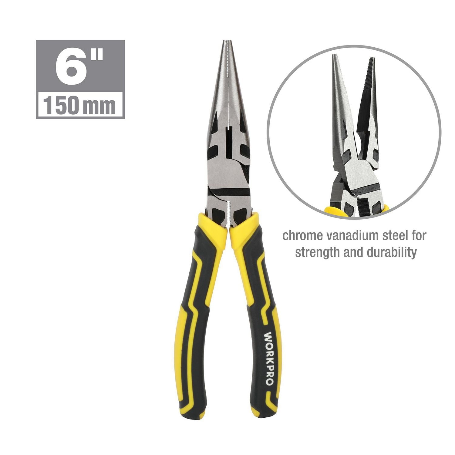 Click here for Workpro 6 Long Nose Pliers 6 Inch prices