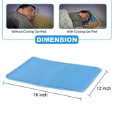 Shop LC Cooling Gel Pad Reusable Self Cooling Gel Ice pack for instant ...