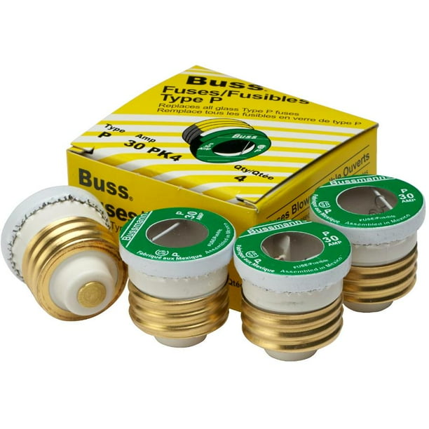 4 Pack 30 Amp P Plug Fuses - Walmart.ca