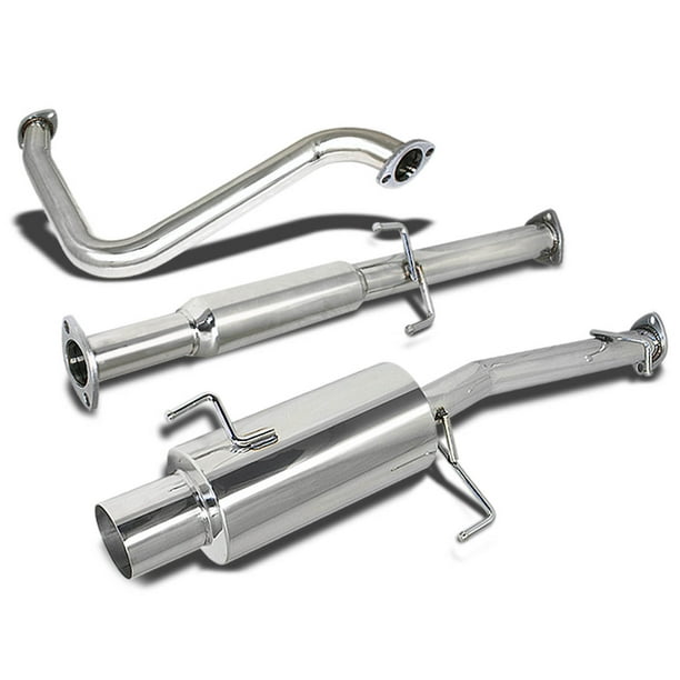 DNA Motoring CBE-HP92 For 1992 to 1996 Honda Prelude Catback Exhaust ...