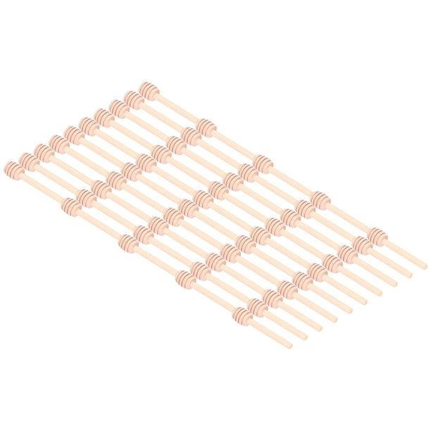 Honey Dipper Sticks Honeycomb Stick Bien Pulido Portátil 100 Piezas ...