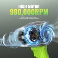 DGB Rechargeable Cordless Blower, High Power Electric Leaf Blower with ...