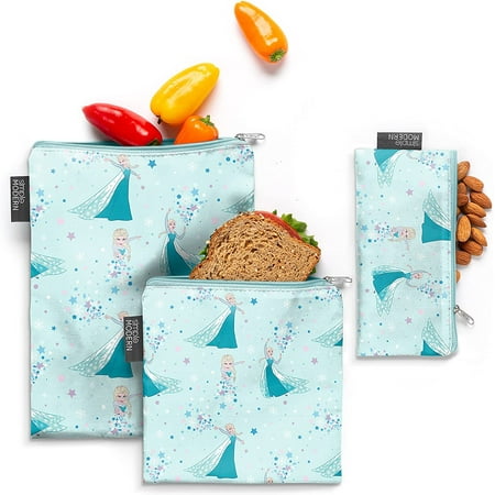 CPDD Ellie Reusable Snack Bags Sandwich Bag - Food Storage, 3 Pack ...