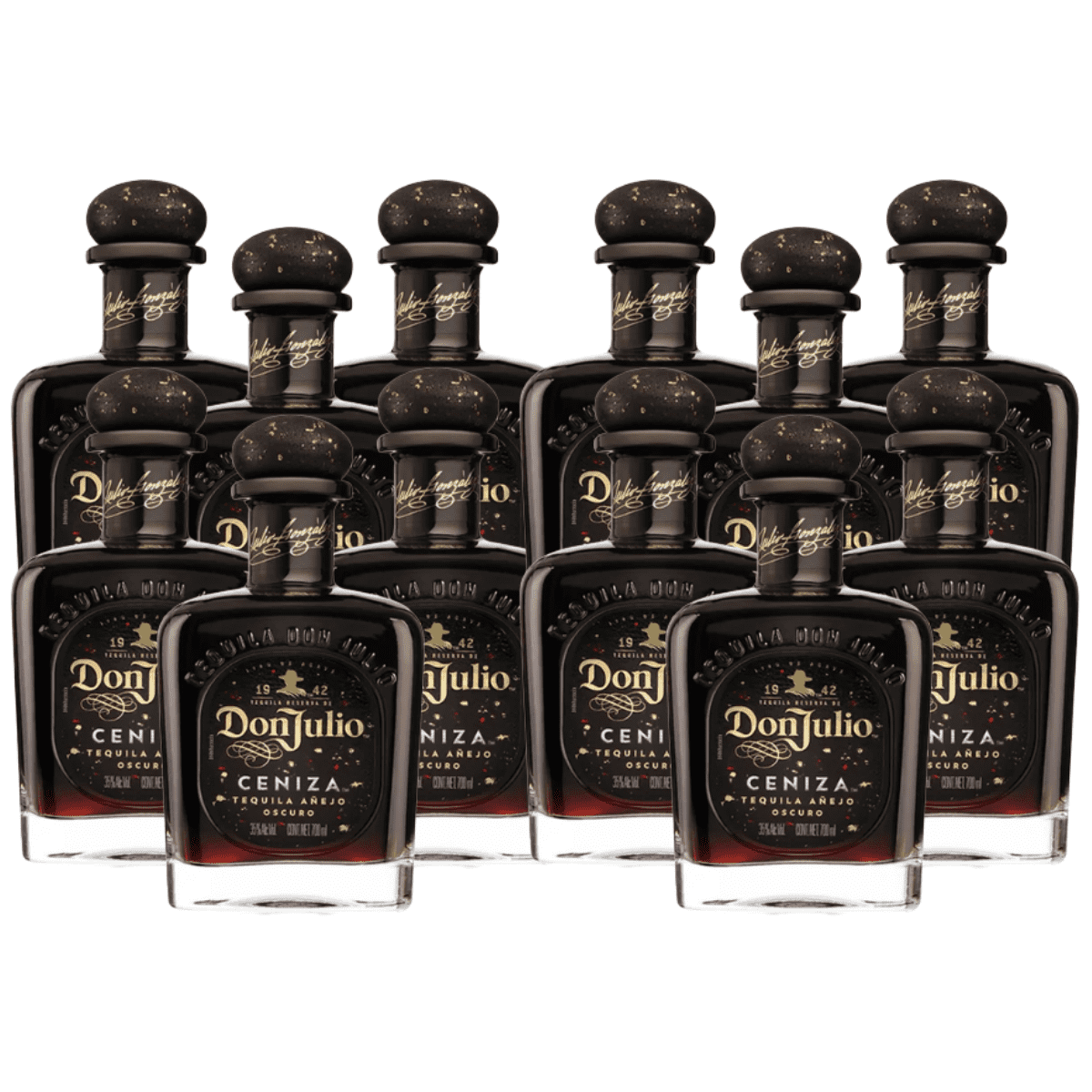 Pack De 12 Tequila Don Julio Ceniza 700Ml | Bodega Aurrera en línea