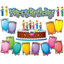 Mr. Pen- Happy Birthday Bulletin Board Set, 20 pcs, Bulletin Board ...