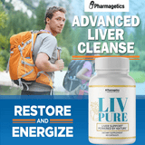 Liv Pure Capsules For Liver Detox Support LivPure - 12 Bottles 720 ...
